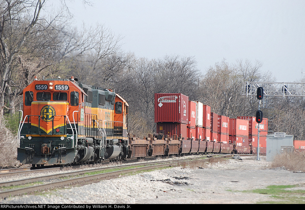 BNSF'S East Thomas Yard